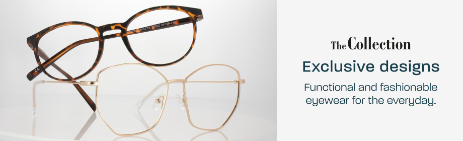 Glasses Direct ™ -Delaney Square Black Full Rim Eyeglasses