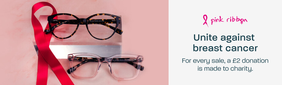 Glasses Direct ™ -Primrose Cat Eye Pink Havana Glasses for Women